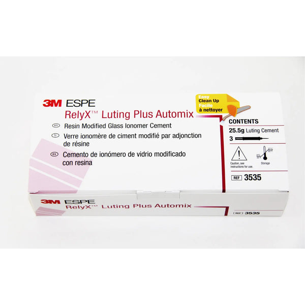 RelyX Luting Plus Automix Cement, 8.5 g, 1/Pk – John Dental Supplies Inc