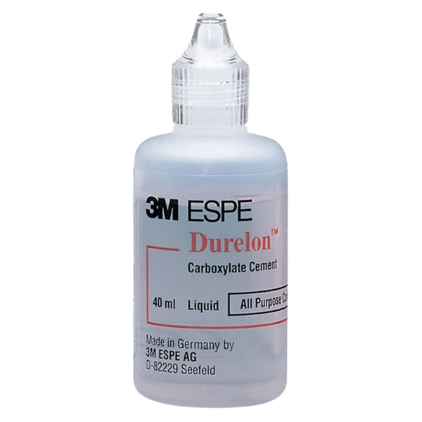 Durelon Carboxylate Luting Cement, Triple Liquid Refill, 40 ml, 1/Pk ...