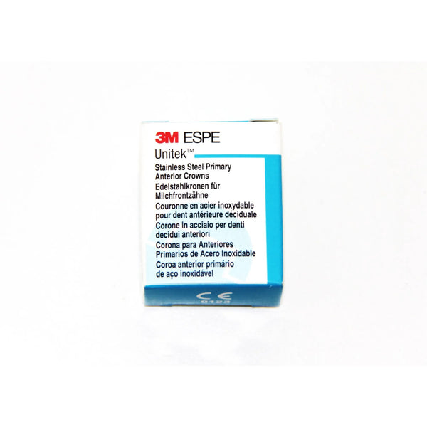 Unitek Preformed Stainless Steel Crowns, Primary Anterior Crown Set, 7 ...