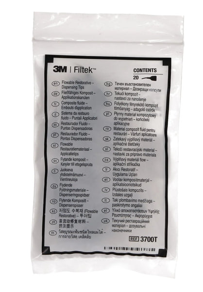 Filtek Flowable Dispensing Tips, Black, 20/Pk, 3700T – John Dental ...