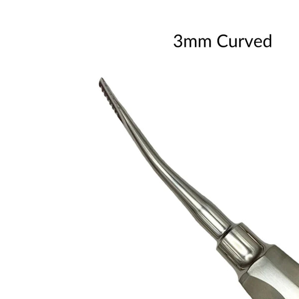 Serrated Elevator 3mm Curved – John Dental Supplies Inc