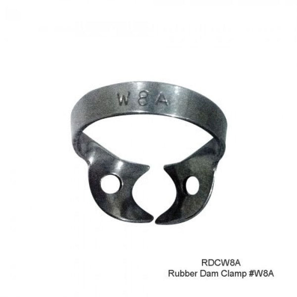 Stainless Steel Rubber Dam Clamp #W8A – John Dental Supplies Inc
