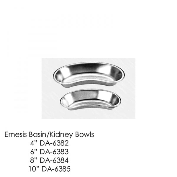 Stainless Steel Kidney Tray, Kidney Shaped Emesis Basin – John Dental ...