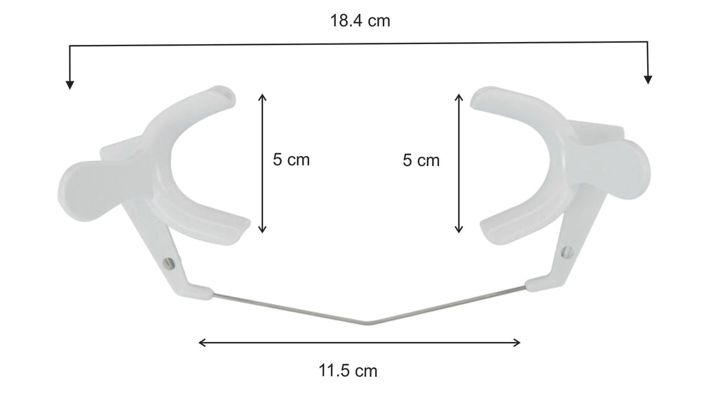 Nola Cheek Retractors Large with Flexible Spring Wire – John Dental ...