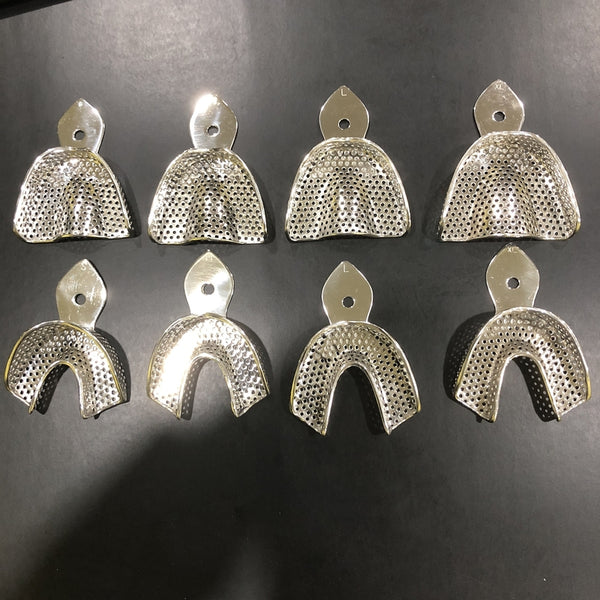 Impression Tray Full Set ( 8 Pic Pack ) – John Dental Supplies Inc